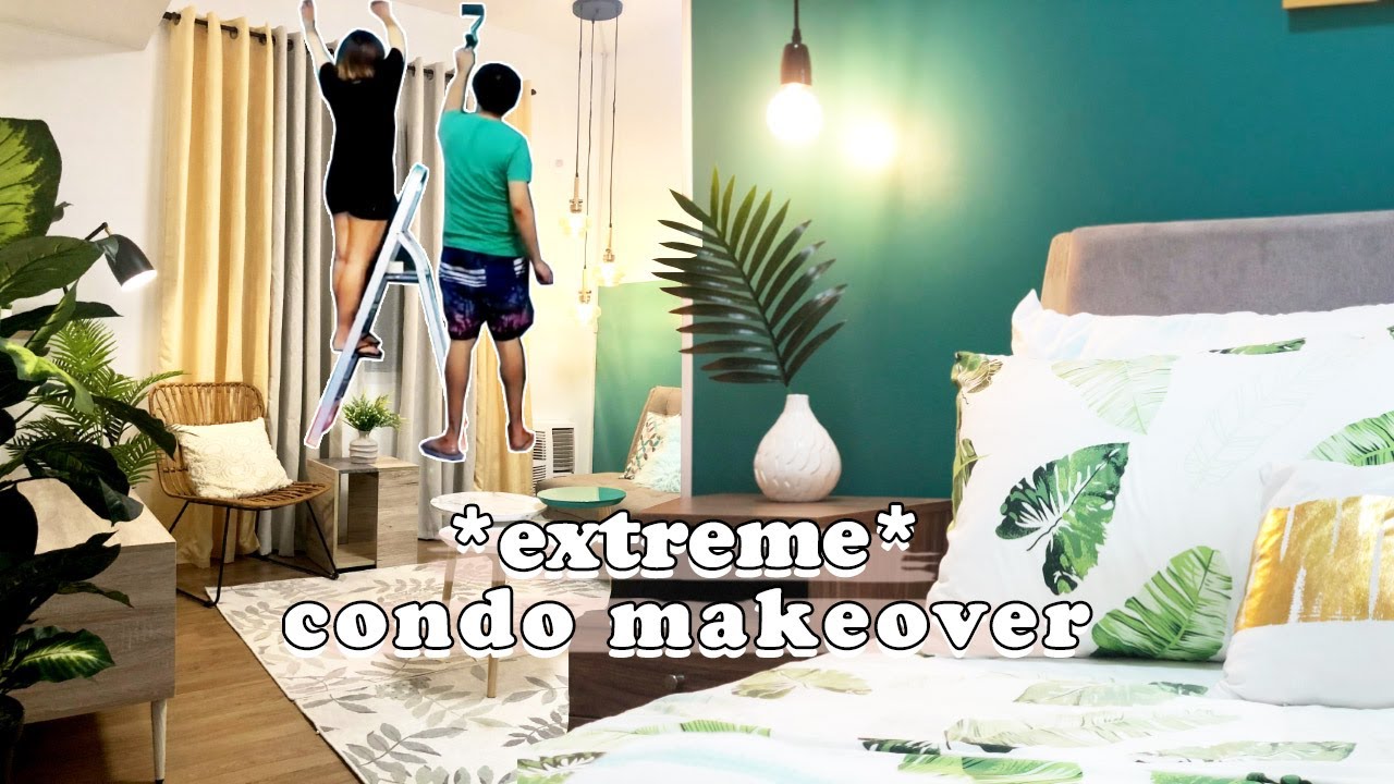 EXTREME Condo Makeover | Airbnb One Bedroom Condo Transformation - YouTube