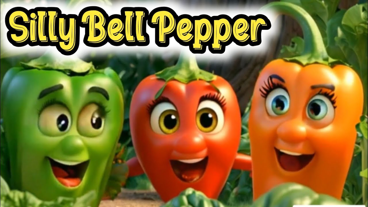 Silly Bell Pepper and the Garden Adventure / Kids Motivational Story ...