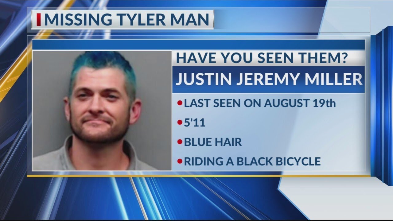 Tyler Police Searching For Missing Man Last Seen In August Youtube