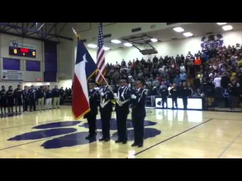 FranklinHS AFJROTC Color guard - YouTube