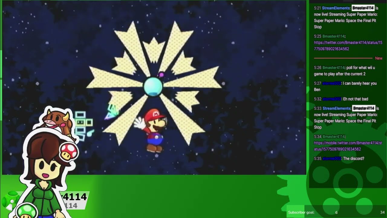 Let's Play Super Paper Mario: Space the Final Pit Stop [5] - YouTube