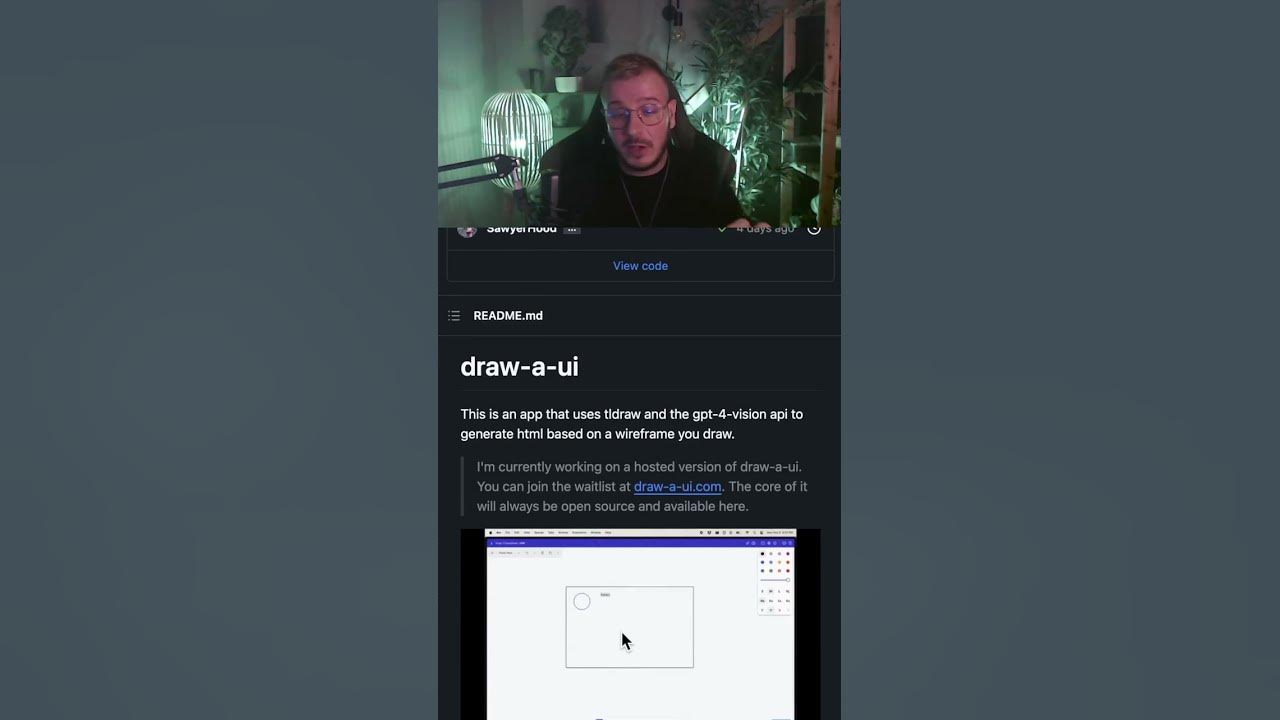 Draw A Ui Un Repo Github Pour Transformer Un Mockup En Code Fyp Coding Learncoding