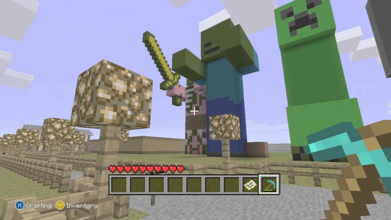 Minecraft Xbox 360 world update - YouTube