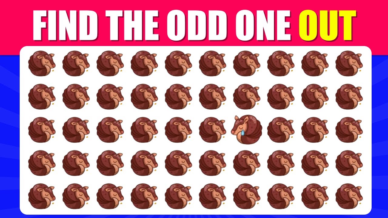 Find the odd emoji out | Quiz #005 - YouTube