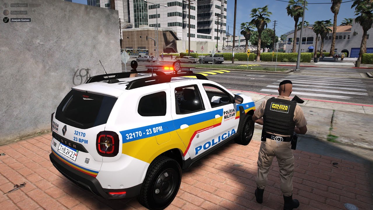 !! VIDA POLICIAL !! PATRULHA OSTENSIVA de DUSTER PMMG!! LSPDFR - YouTube