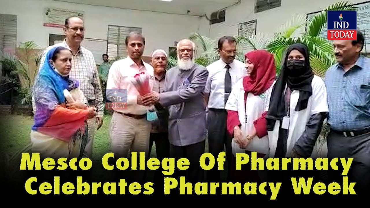 Mesco College of Pharmacy Celebrates Pharmacy Week | IND Today - YouTube