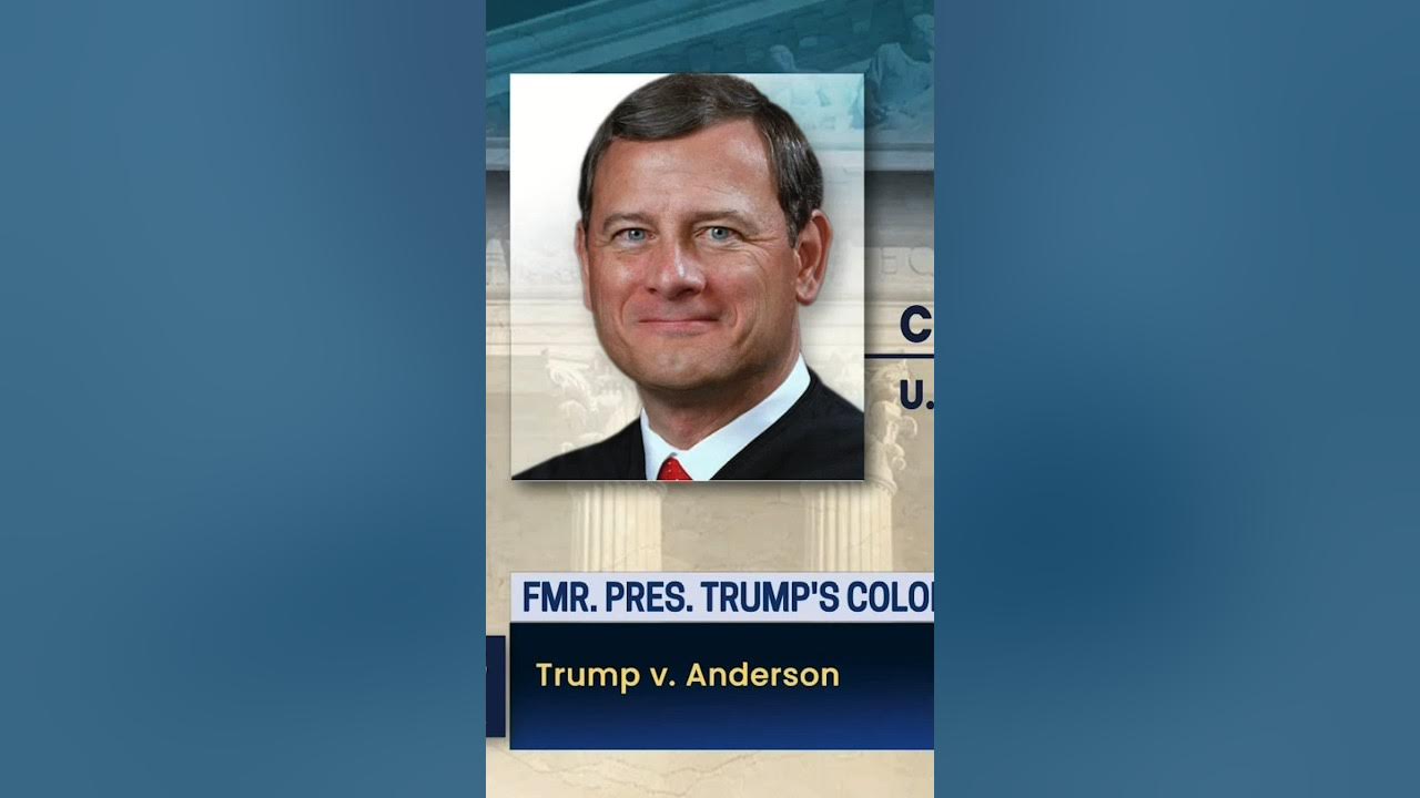 Scotus Chief Justice John Roberts Wonders What Could Happen If Trump Is
