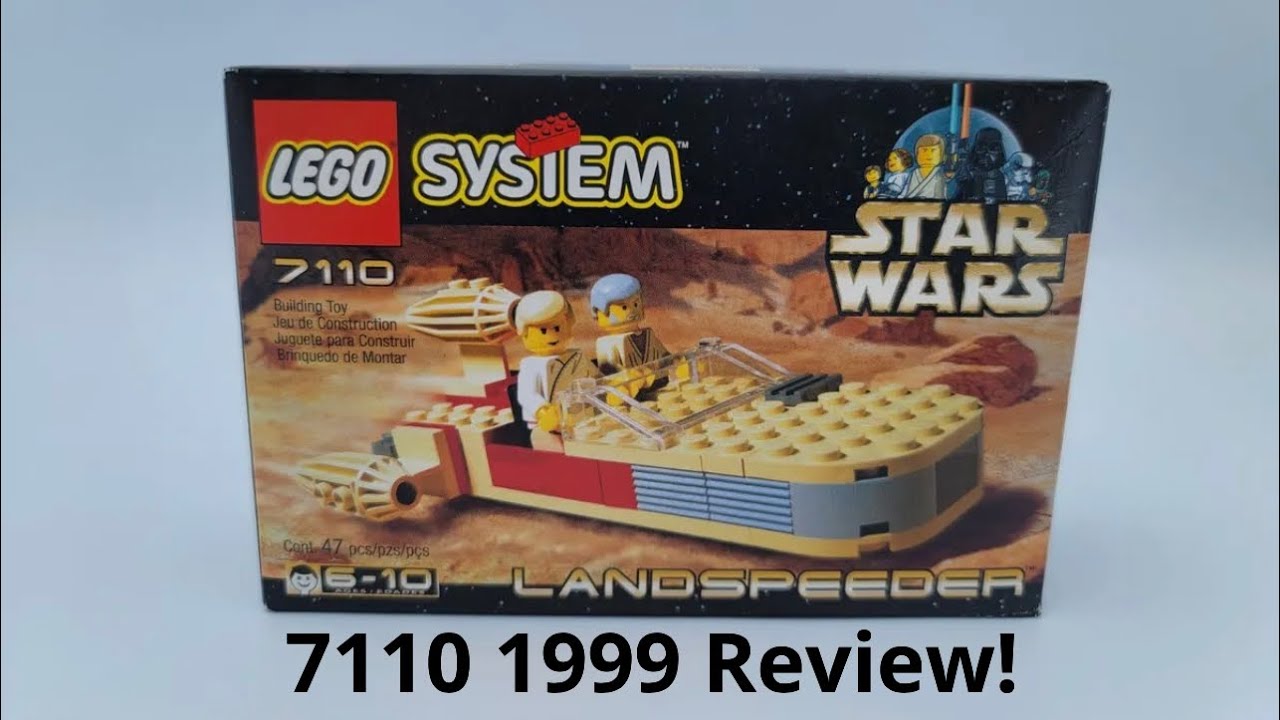 LEGO Star Wars 7110 Landspeeder 1999 Review! - YouTube