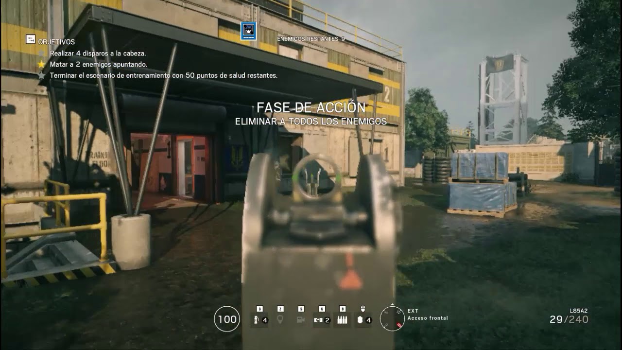Tom Clancy's Rainbow Six Siege N1 PASANDO EL TUTORIAL - YouTube