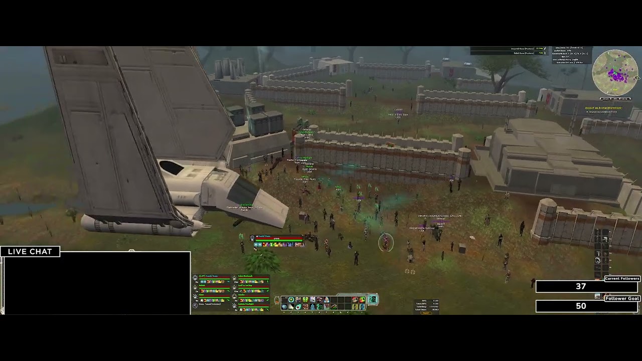 Destruction of Restuss | Day 2 | SWG Legends - YouTube