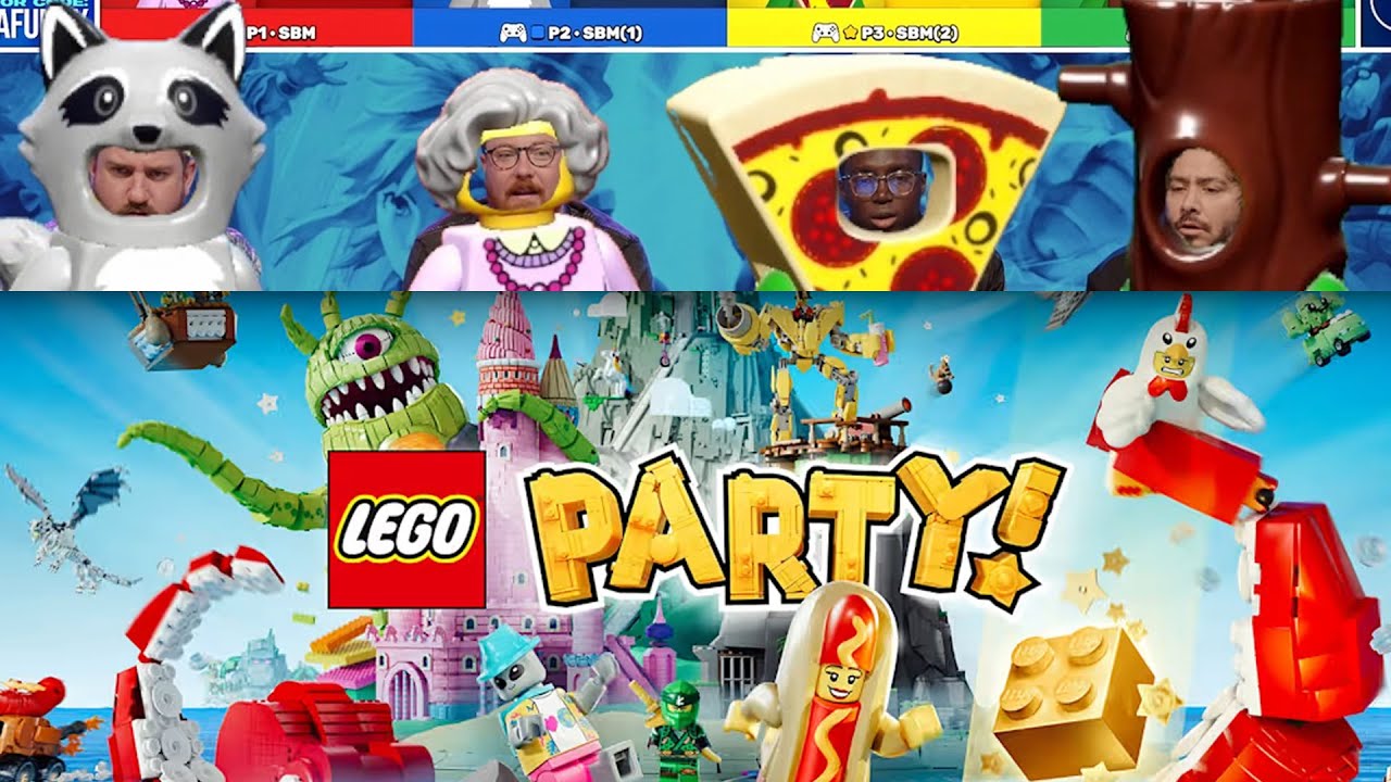 LEGO Party Leads To Andy and Bless Losing It Live On Stream! - YouTube