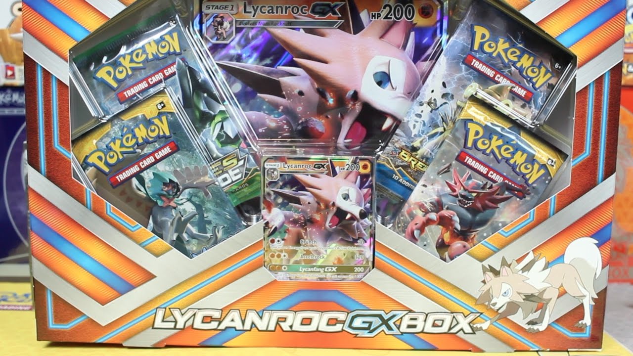 2x LYCANROC GX Box Opening! - YouTube