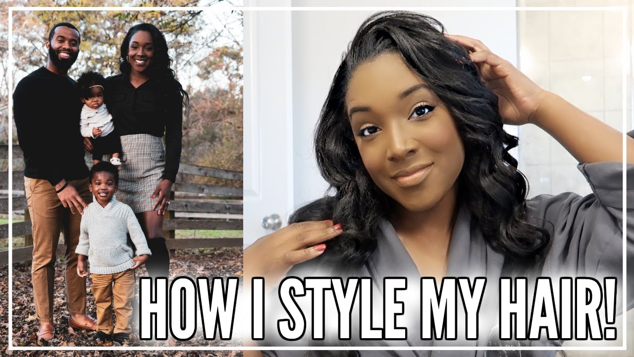 VLOG: Styling my hair, Family Christmas photos, drink recipe! | Krista ...