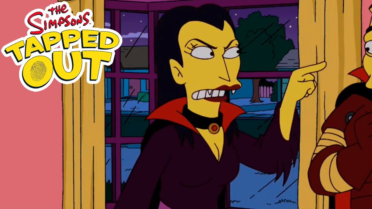 The Simpsons: Tapped Out - Halloween Event (2018) | Countess Dracula ...