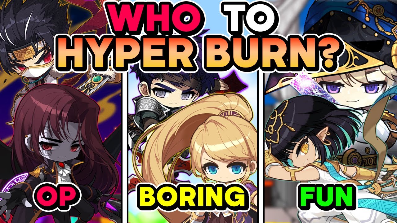 How To Pick Your Hyper Burn in MapleStory - Hyper Burning Tips - YouTube