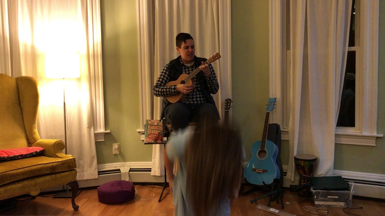 Ukulele Freeze Dance, #Roozlestyle - YouTube