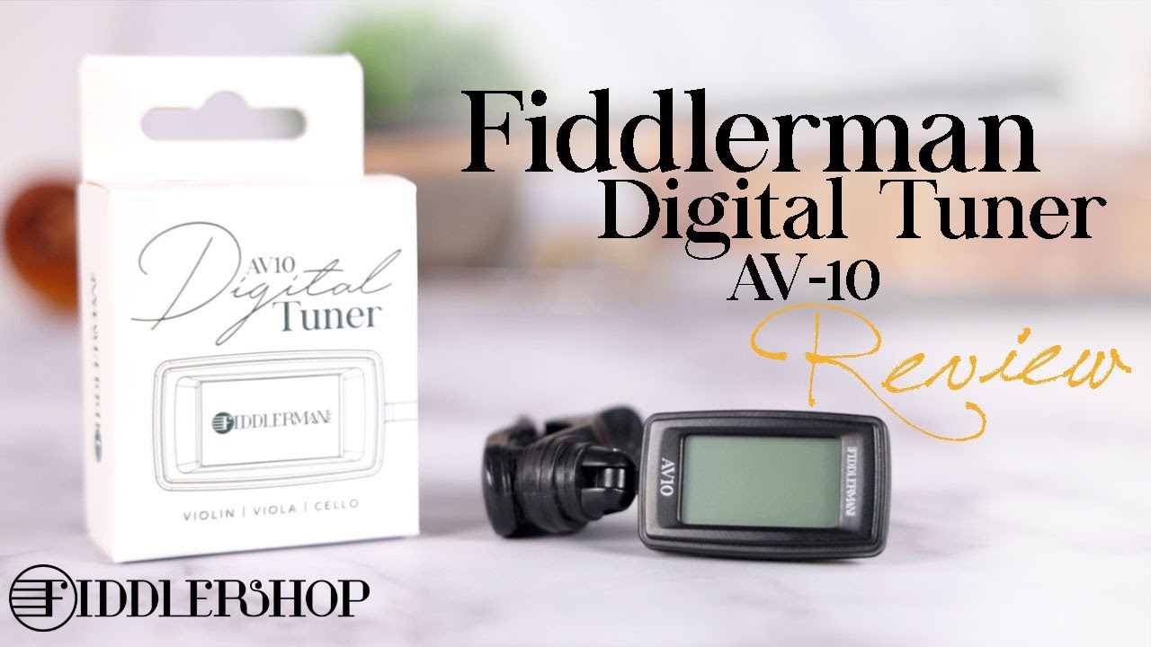 Fiddlerman Digital Tuner AV-10 from Fiddlershop - YouTube
