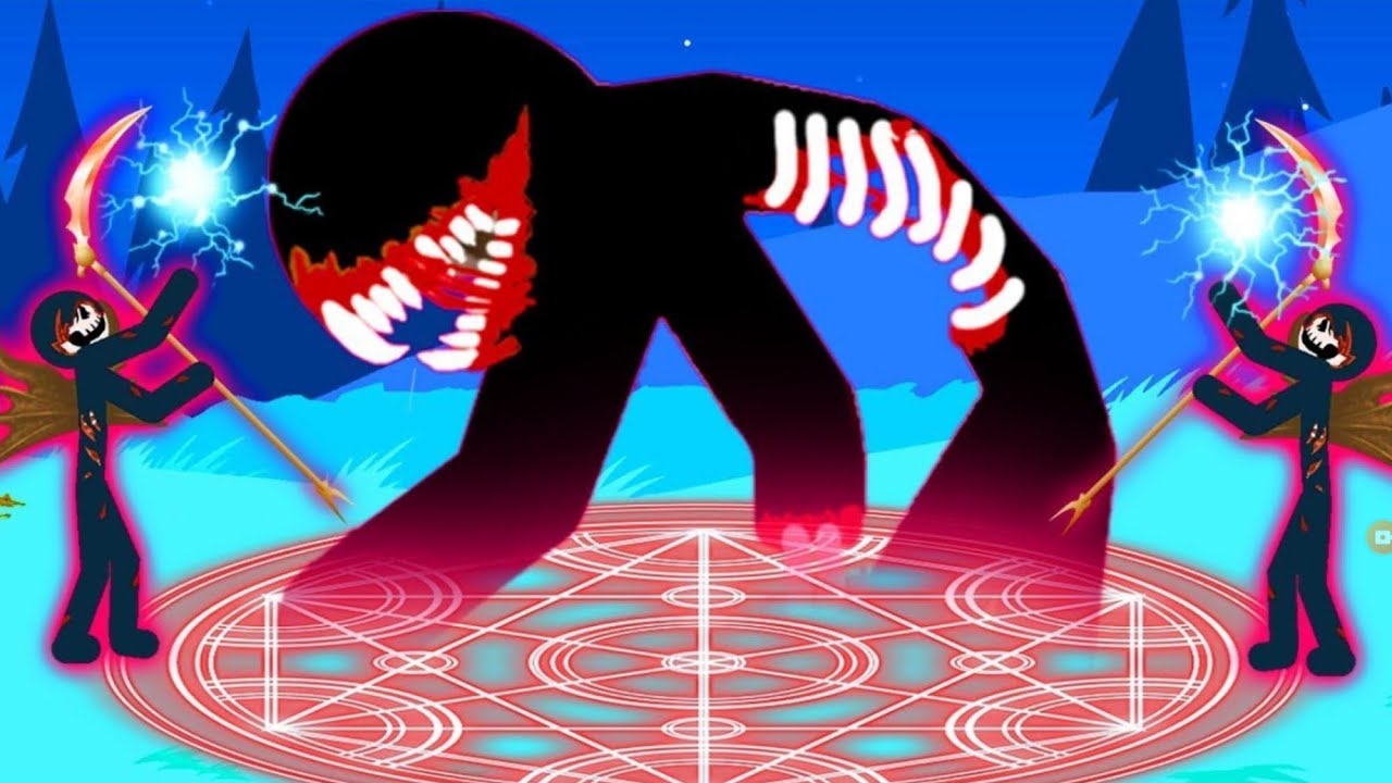 Warning⚠️ loud music STICK WAR HACK SKIN ZOMBIE MOD 999999× GEMS ZOMBIE ...