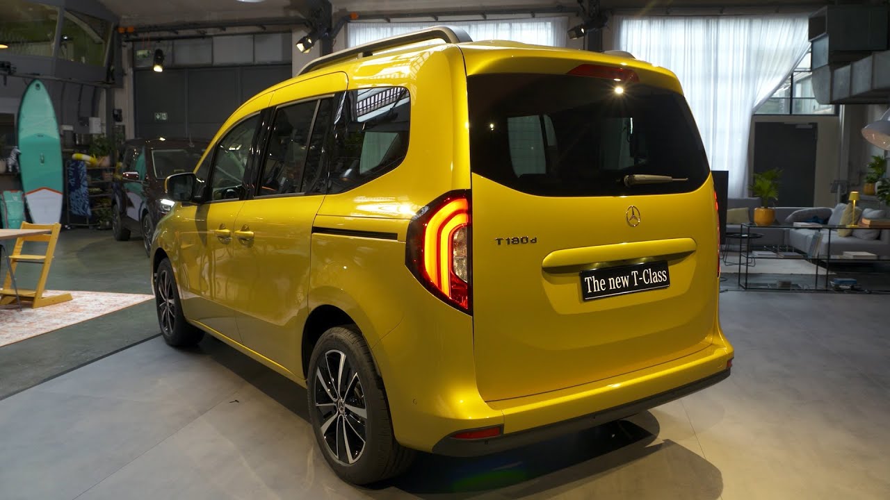 New MERCEDES T-Class 2023 - FIRST LOOK exterior, interior & PRICE - YouTube