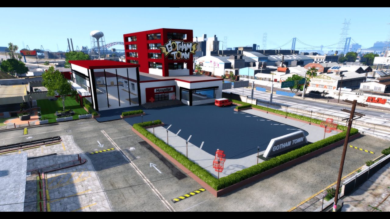 [GTAV] [FIVEM MAP] Hospital [BG SHOP] - YouTube
