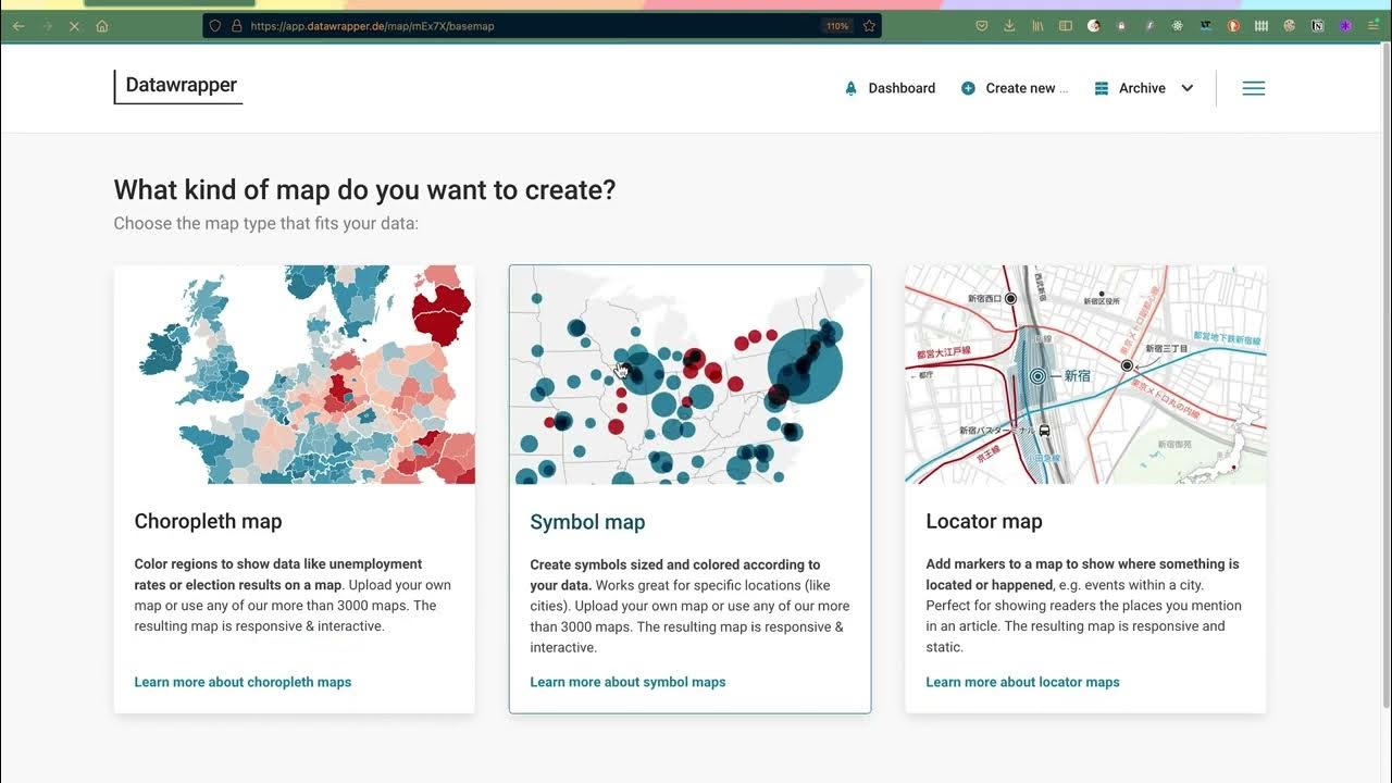 Datawrapper Tutorial: Making a Locator Map, a Choropleth Map, and a Proportional Symbol Map ...