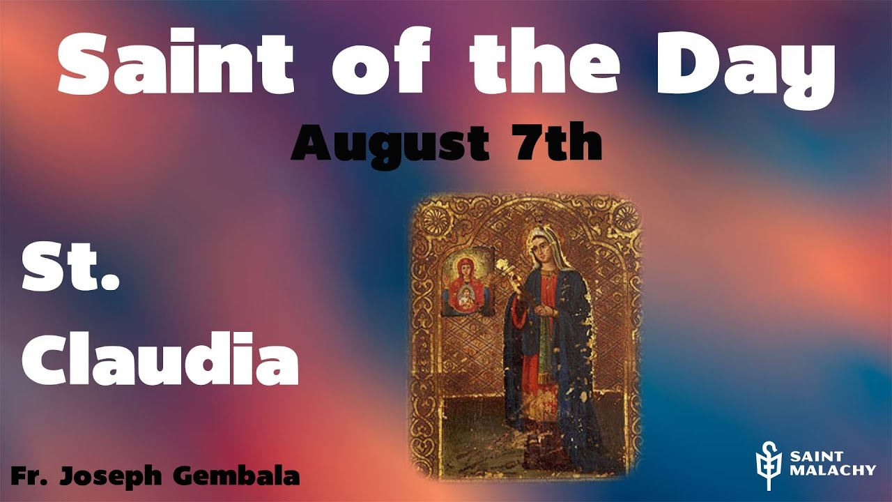 St. Claudia - YouTube