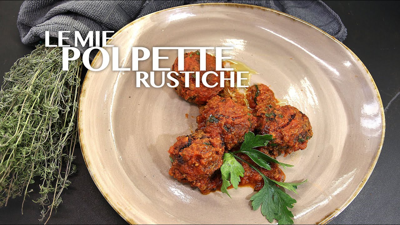 Le Mie Polpette Rustiche - vegan chef Davide Leo - YouTube