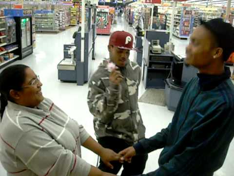 Getting married at walmart(hella bored) - YouTube