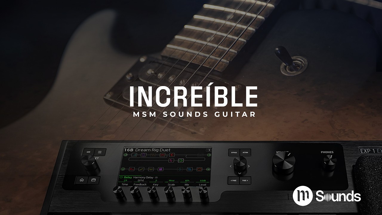 MSM SONG INCREIBLE | HELIX DEMO | MSM SOUNDS GUITAR - YouTube