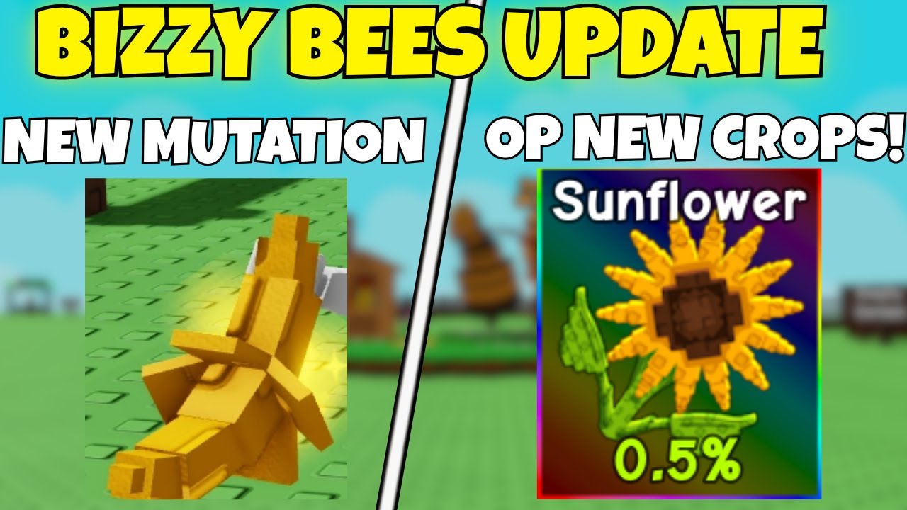The NEW BIZZY BEES Update Is INSANE In Grow A Garden! - YouTube