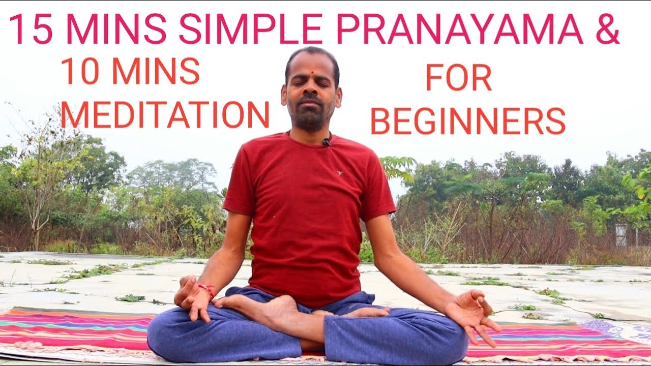15 MINS PRANAYAMA 10 MINS MEDITATION FOR BEGINNERS | SWAMI VIVEKANANDA ...