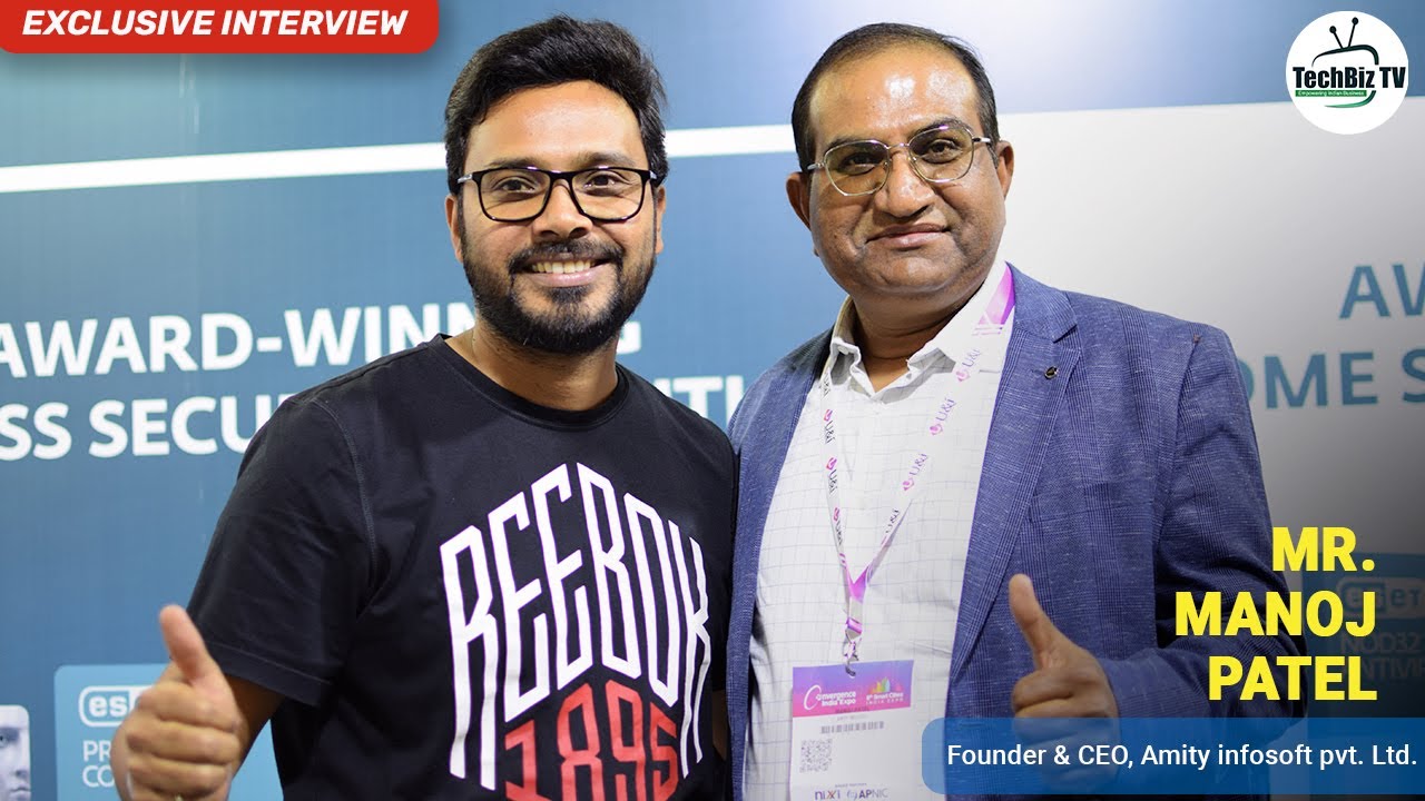 Exclusive Chat with Manoj Patel, Founder & CEO, Amity Infosoft - YouTube