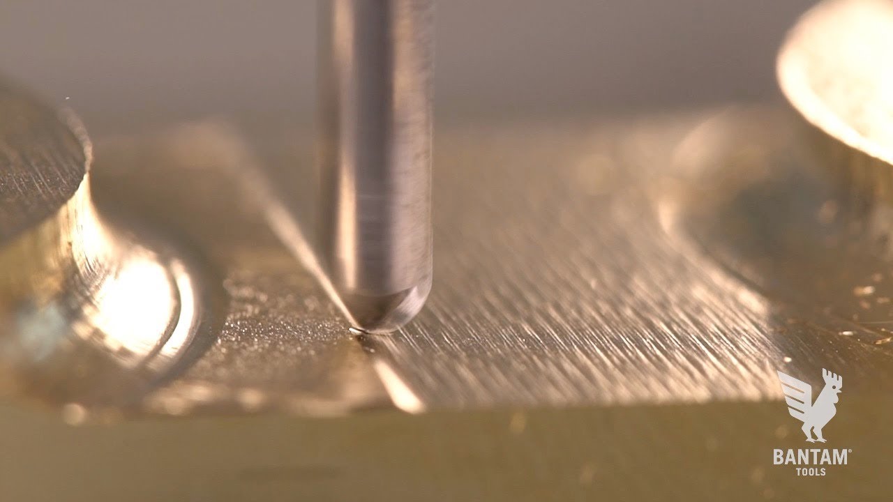 Bantam Tools CNC: High-Speed Machining Brass Half Pipe - YouTube