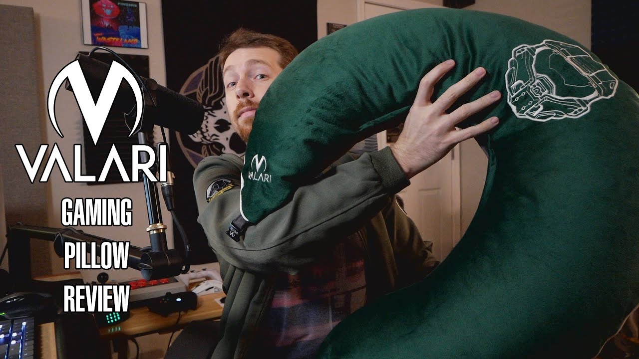 The Valari Gaming Pillow Review - YouTube