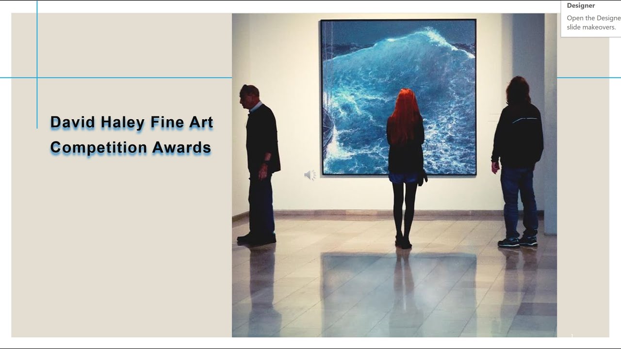 David Haley Fine Art Competition Awards - YouTube