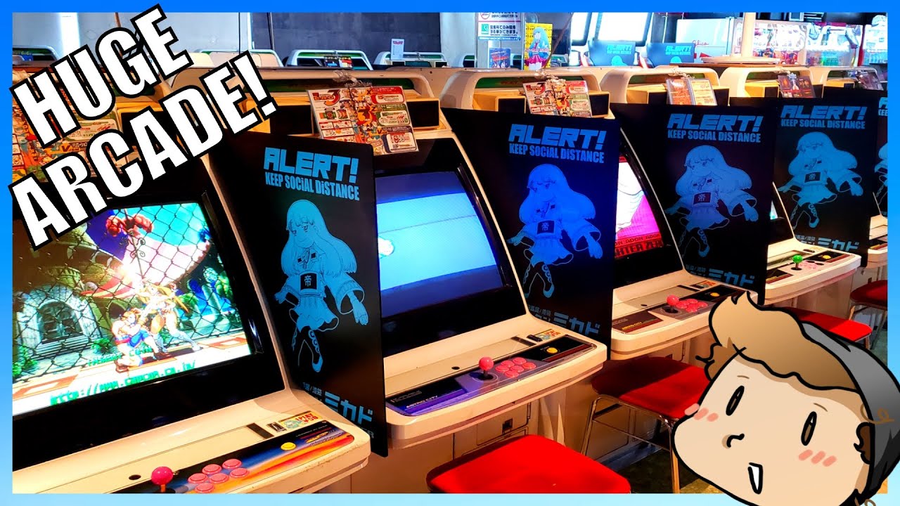 The Most AWESOME Arcade in Japan! - YouTube