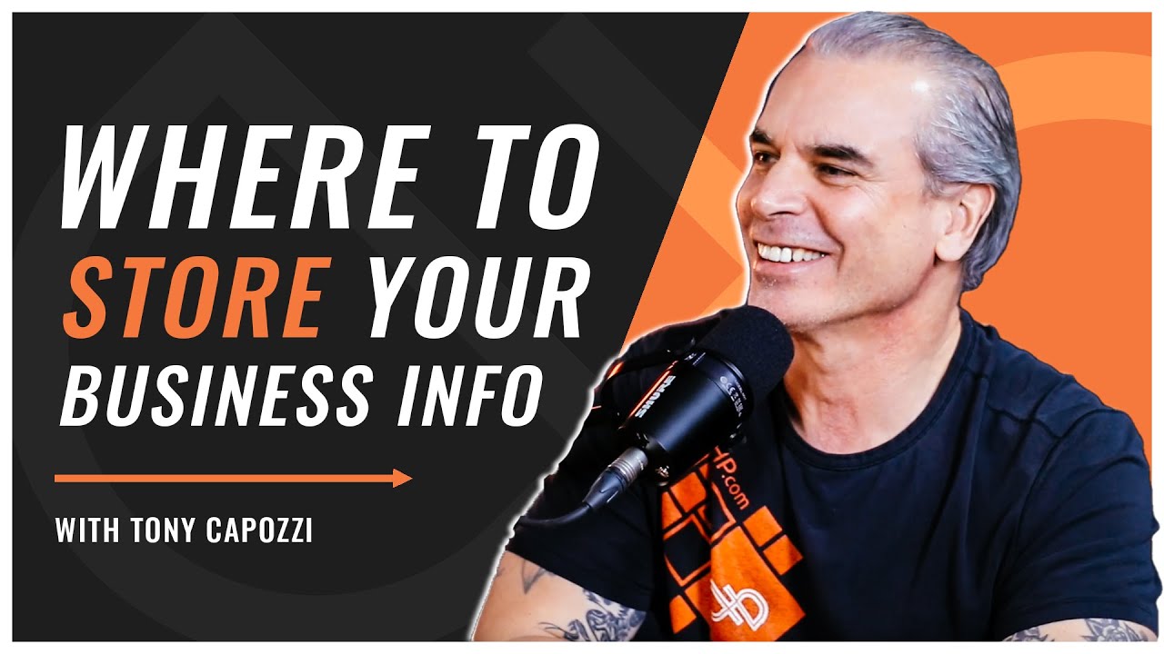 Where To Store All Your Important Business Information | #SimplyAdvice ...