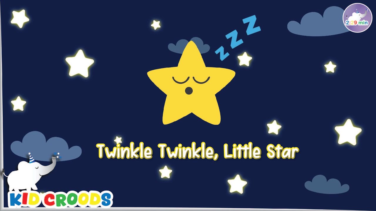 Twinkle Twinkle Little Star | Nursery Rhymes & Kids Songs | Kid Croods For Kids - YouTube