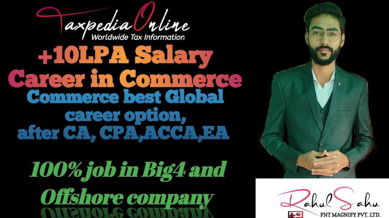 Career in Commerce!High salary career in commerce!Job Option After CPA ...