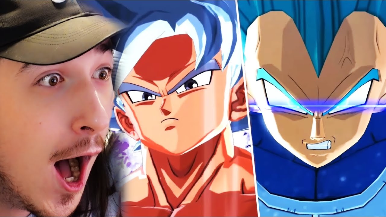 NEW LF MUI Goku & SSBE Vegeta REACTION Dragon Ball Legends 7th ...