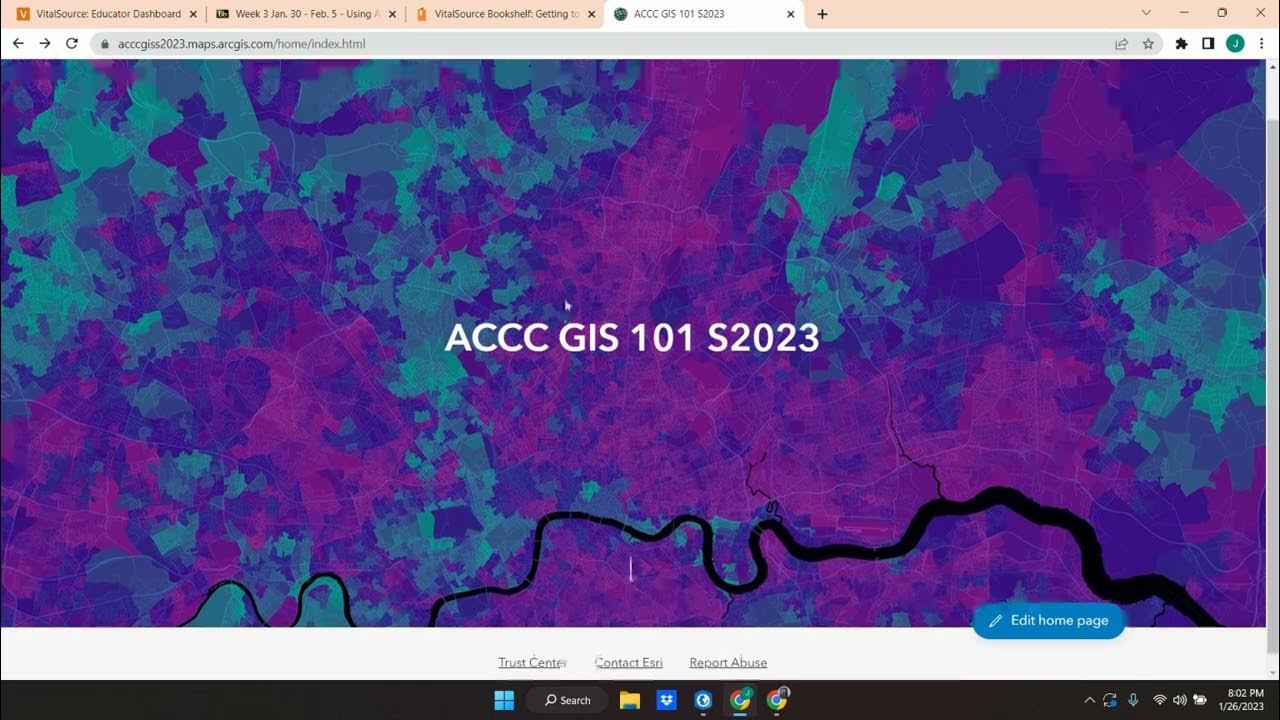 Gis Exercise 1 Part 1 Youtube