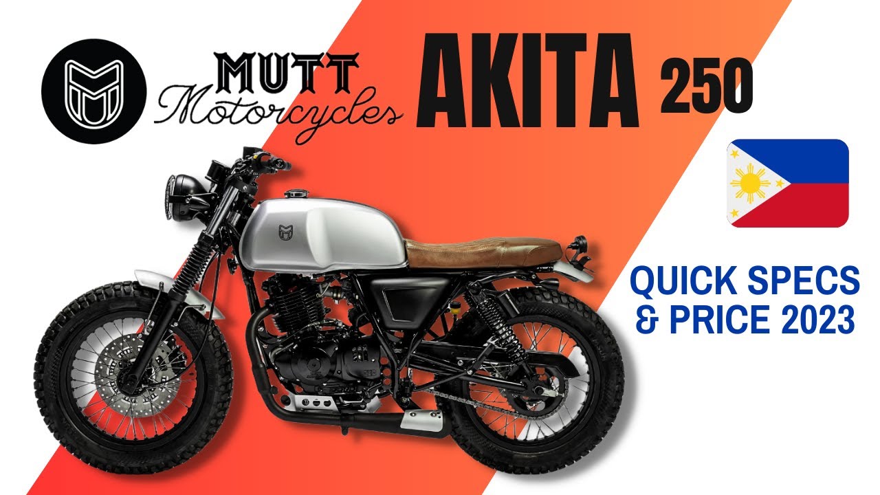 Mutt Motorcycles AKITA 250 | Quick Specs and Price | Walk Around | 2023 ...