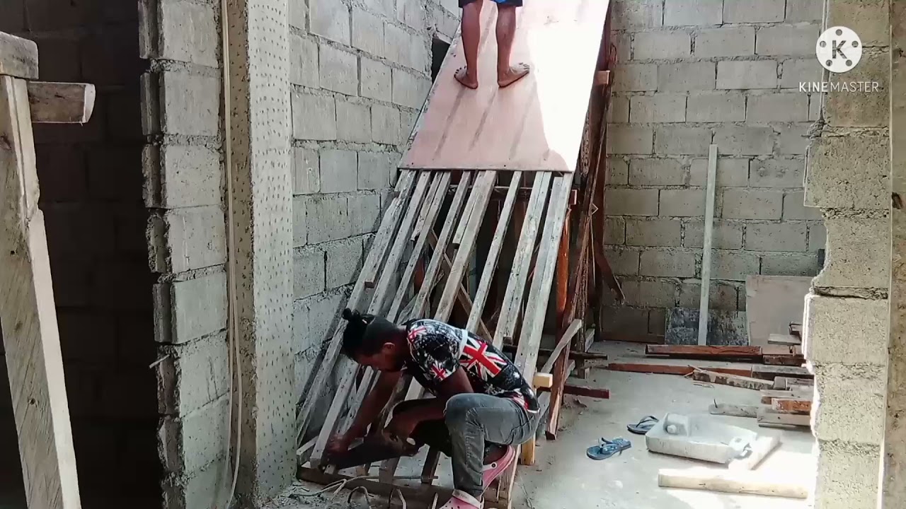 Paano mag layout ng hagdan | Ejhay Toledo #konstrakhagdang#semento ...