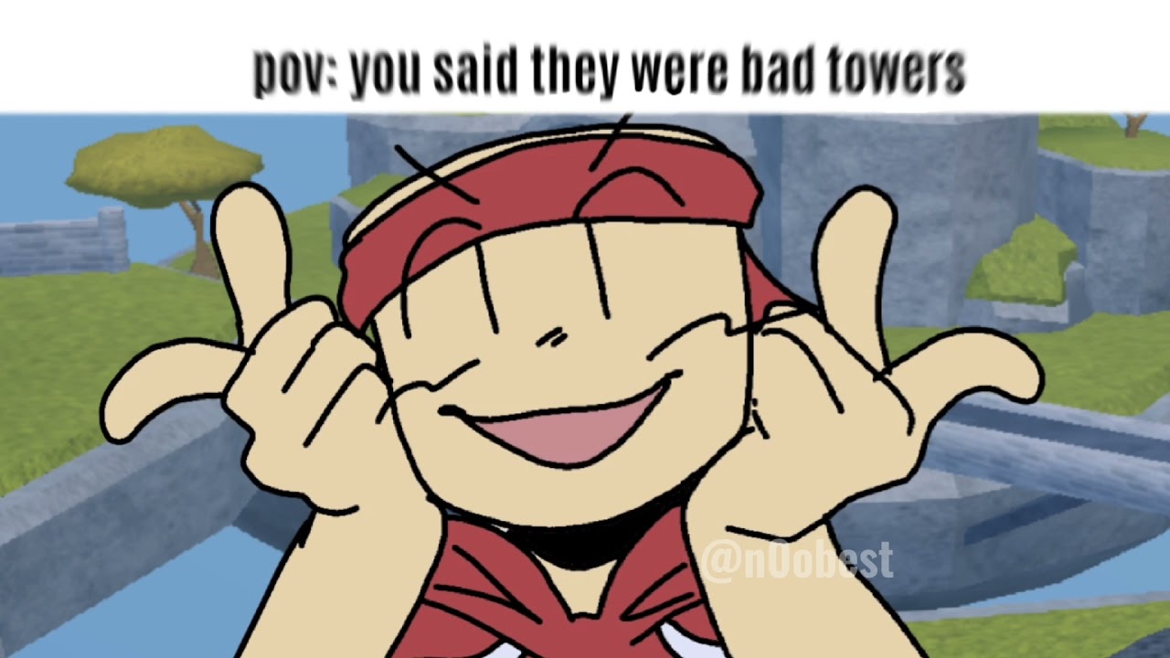 death threats meme [tower blitz roblox] - YouTube