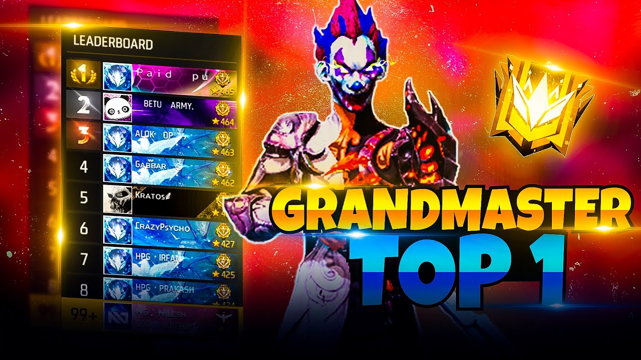 PUSH TO TOP 1 GRANDMASTER CS - RANKED | Ng Nilesh #NONSTOPLIVE # ...