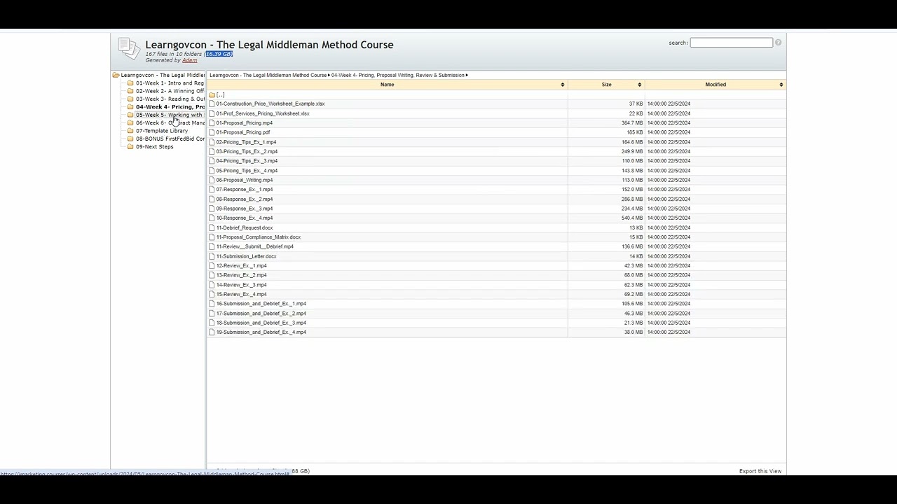 (CoursesBetter.com) Learngovcon – The Legal Middleman Method Course ...