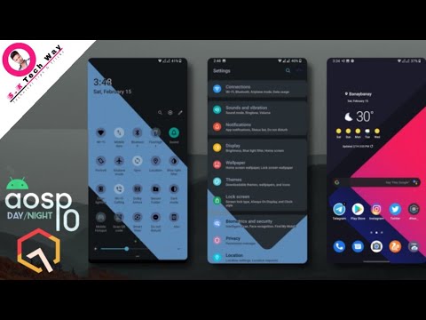 Hex installer Best Theme - AOSP Q Day/Night for Samsung OneUI 1.0/2.0 February 2020