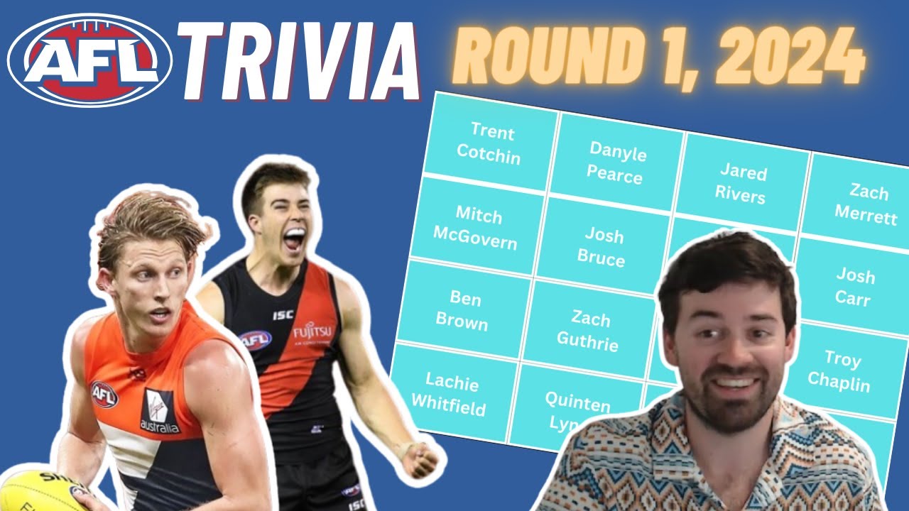 Can You Solve This AFL Trivia Ahead of Round 1 Season 2024! - YouTube