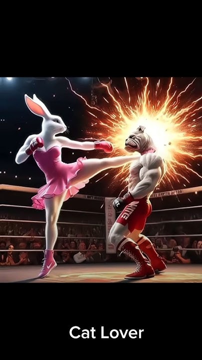 Cat Vs Rabbit Fighting🔥 - YouTube