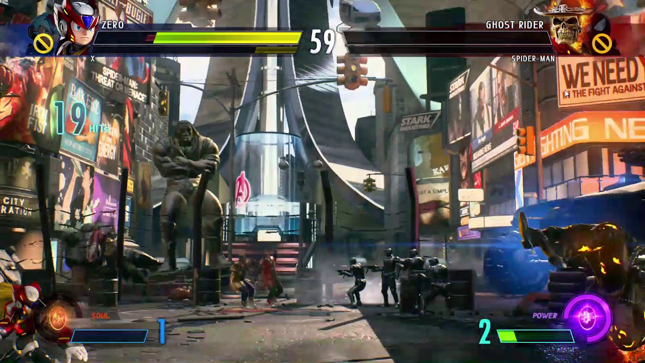 Marvel vs Capcom Infinite: Zero's lv 3 - YouTube